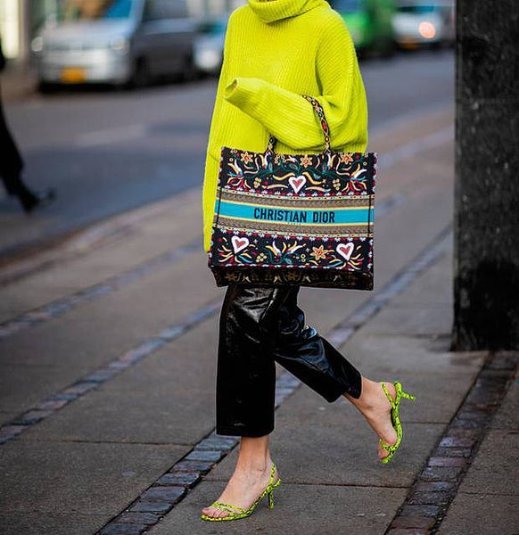 Neon Trend is ruling the street style | Authentic Designer Fashion ...